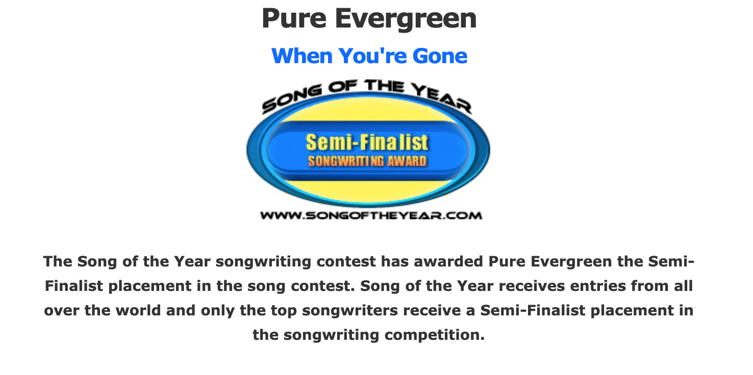 Song of the Year songwriting contest – Coffee & a Playlist